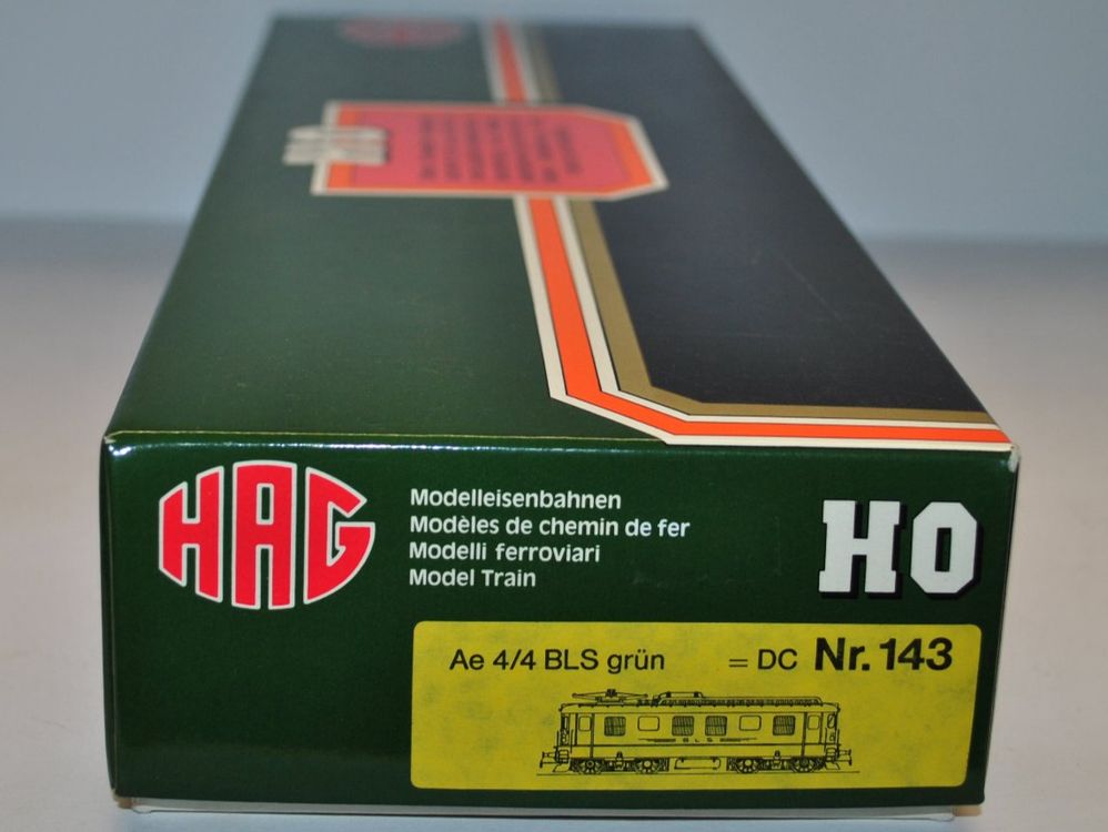 HAG Originalverpackung 143 (WSR146) (Gebraucht) in Aarwangen für CHF 10 ...