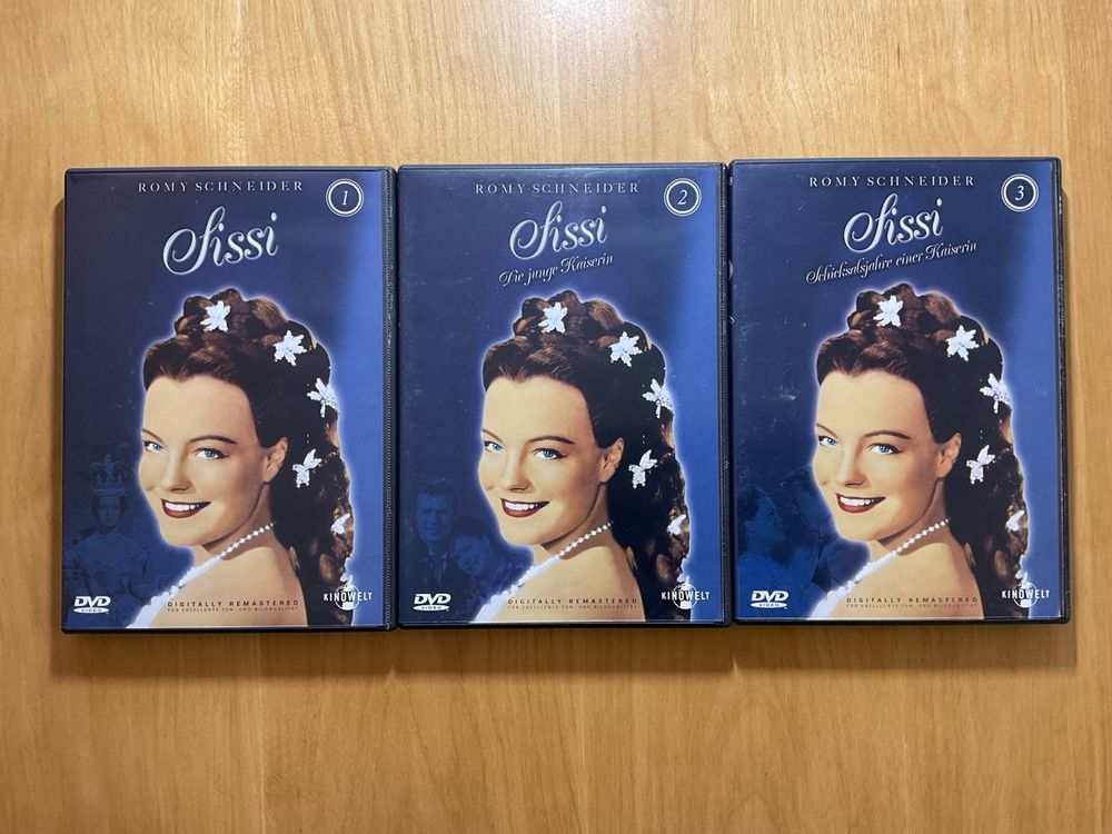 Sissi DVD Trilogie, Romy Schneider, 3er Box Set | Kaufen auf Ricardo