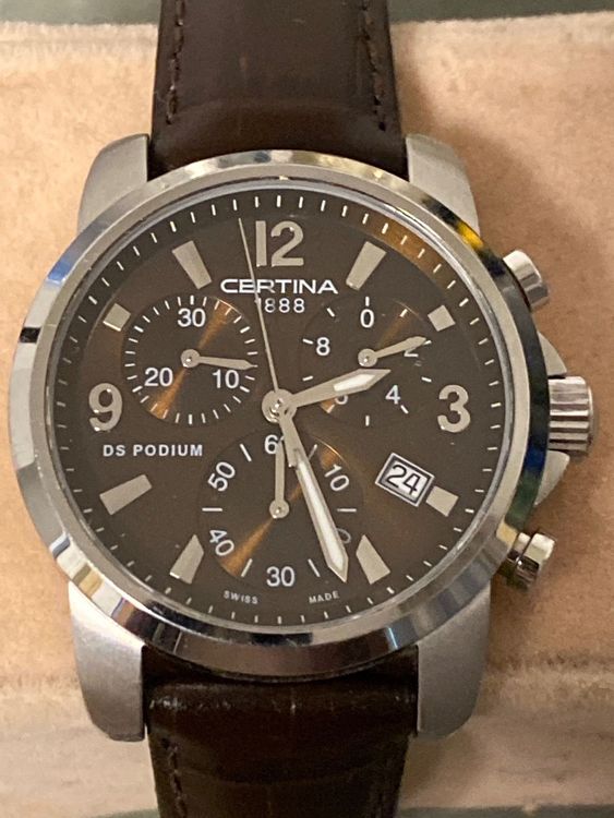 Certina DS Podium 34 mm Quarz (Gebraucht) in Pfeffingen für CHF 97 – mit Lieferung auf Ricardo ...