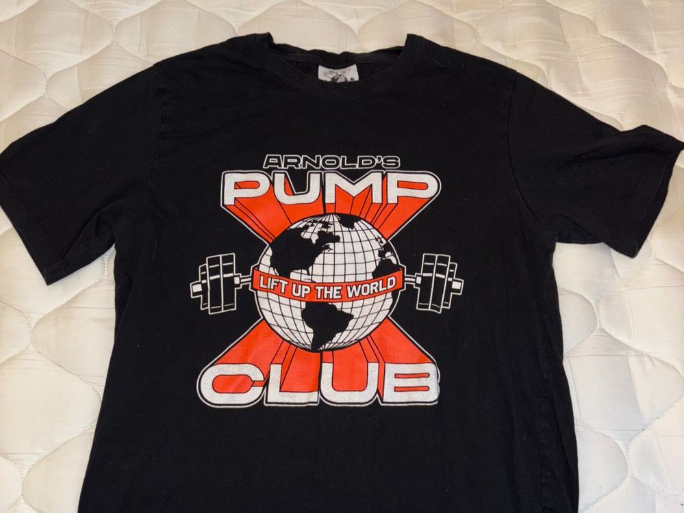 T-shirt - Arnold's Pump Club (Vintage Gym Musculation) | Acheter sur ...