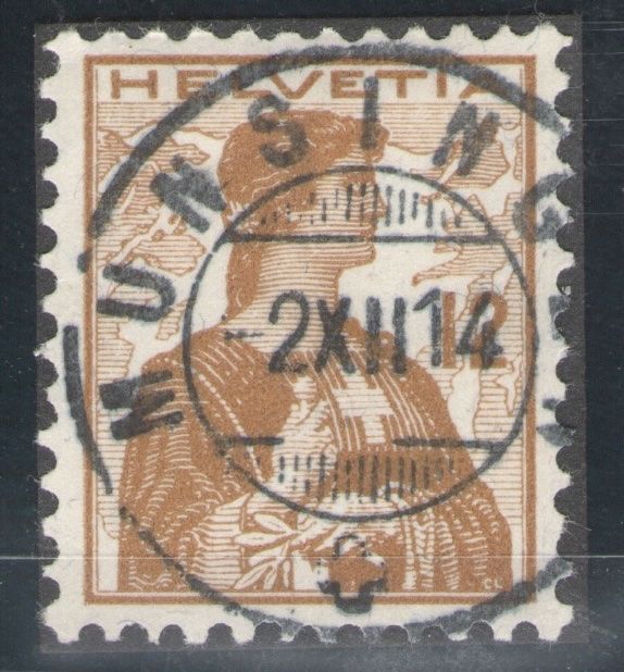 CH - Vollstempel - Zst. Nr. 121 - Münsingen (Gebraucht) in Rombach für CHF 1 – mit Lieferung auf ...