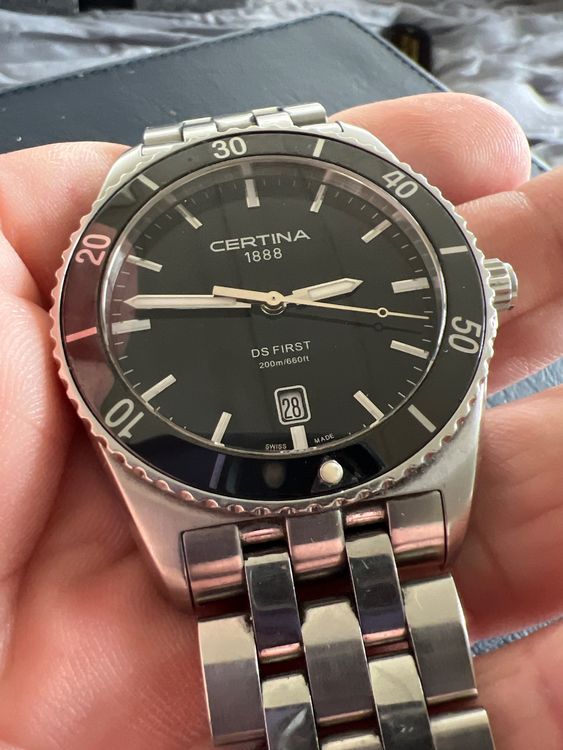 Certina DS First 41 mm Quarz (Gebraucht) in Pfeffingen für CHF 109 – mit Lieferung auf Ricardo ...