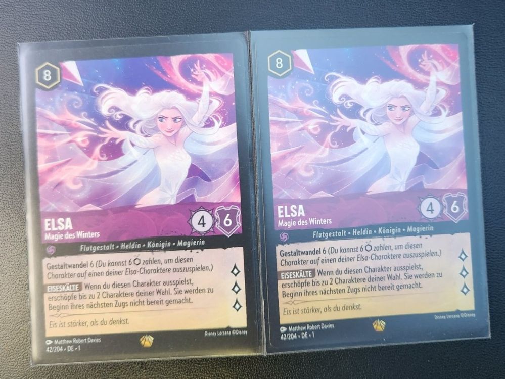 Disney Lorcana Elsa Magie des Winters (Neu (gemäss Beschreibung)) in ...