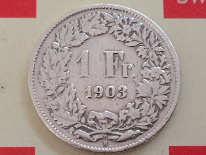 1 Franken 1903 ss, nur 1,0 Mio! (Gebraucht) in Elsau für CHF 6.5 – mit ...