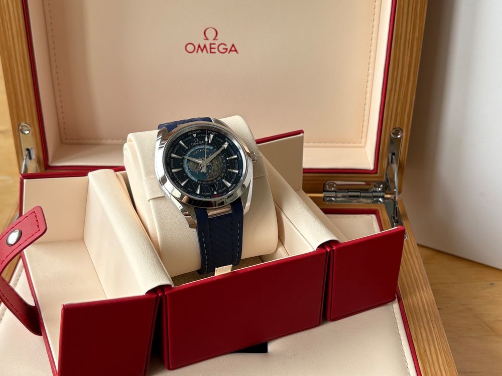 Omega Seamaster Aqua Terra GMT Worldtimer 08/2025 (Gebraucht) in ...