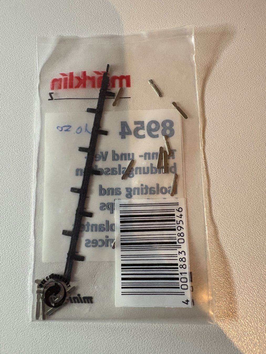 MÄRKLIN SPUR Z 8954 TRENN UND VERBINDUNGSLASCHEN (2) (Gebraucht) in ...