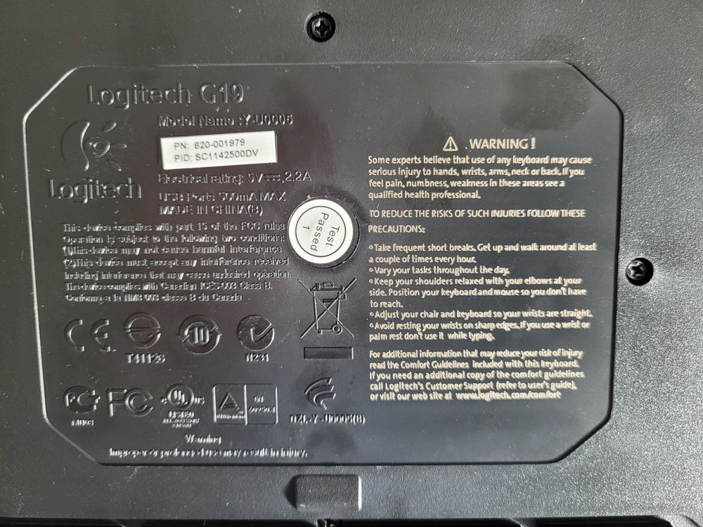 Logitech G19 Gaming-Keyboard | Kaufen auf Ricardo