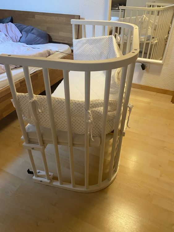 Schöne Babybay Beistellbett Matratze Ebenbild