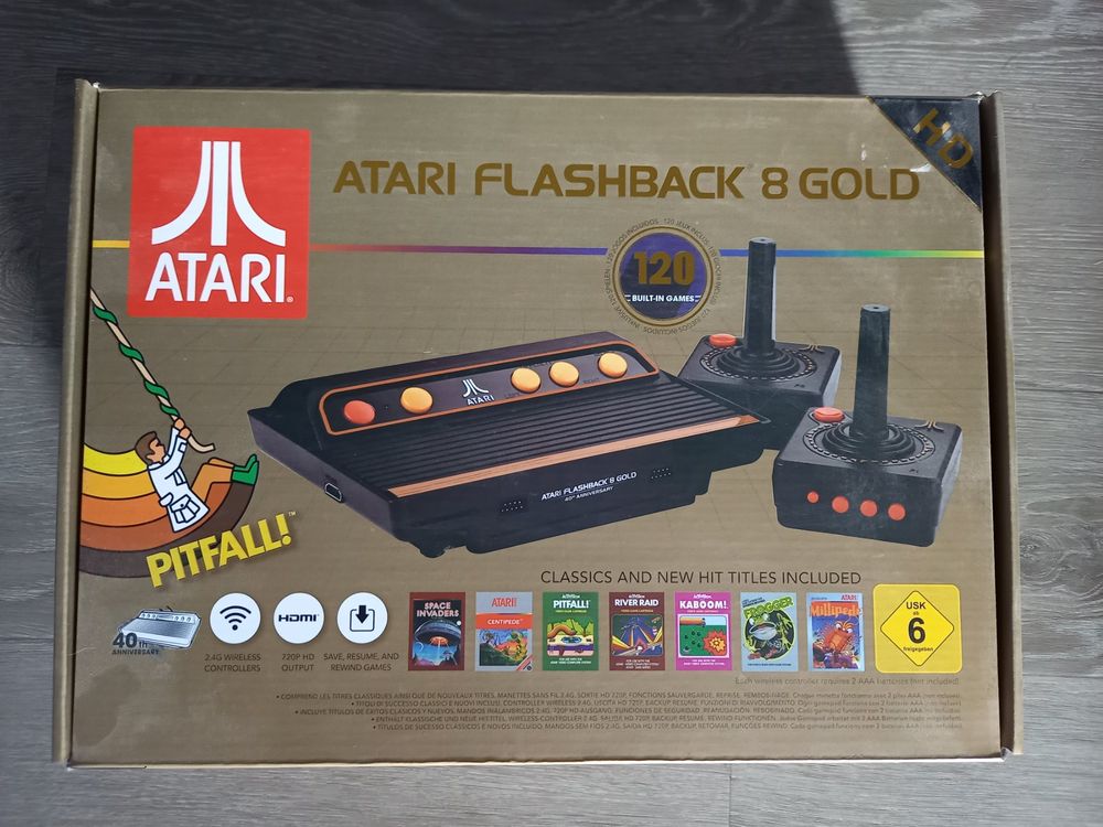 Atari Flashback 8 Gold inkl. 120 Built-In Games | Kaufen auf Ricardo