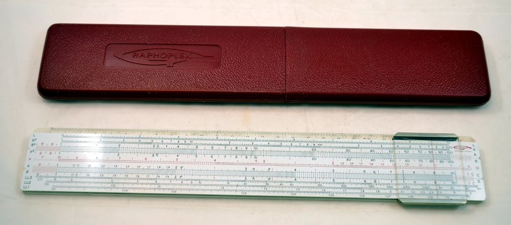 Rechenschieber RAPHOPLEX ELECTRIC LOG-LOG Nº640 (Gebraucht) in ...