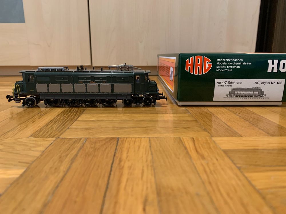 HAG H0, locomotive électrique CFF Ae 4/7 Secheron, Digital (Gebraucht ...