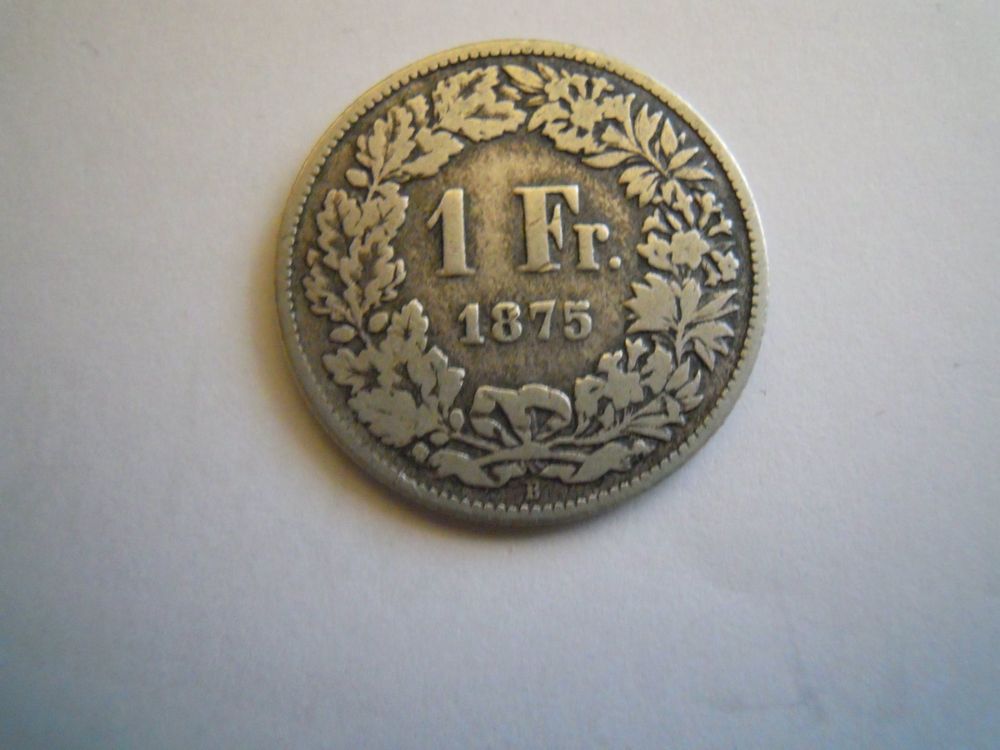 1 Fr. 1875 (Gebraucht) in Kriegstetten für CHF 16.1 – mit Lieferung auf Ricardo kaufen