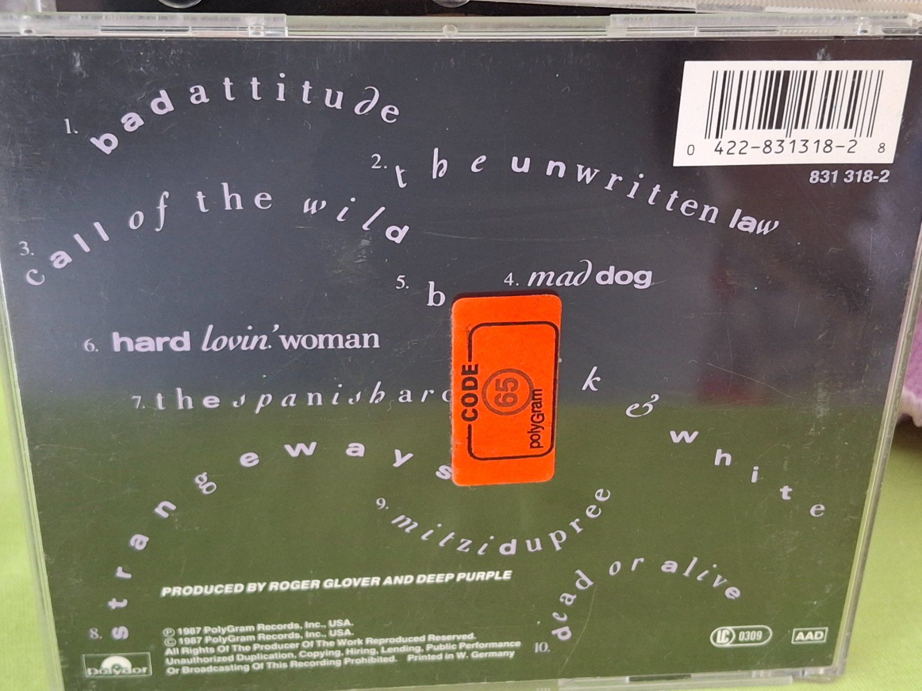 CD Deep Purple - The House Of Blue Light - (Gebraucht) in Aarberg für ...