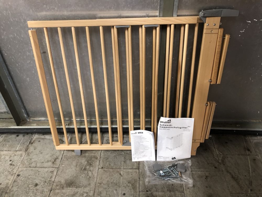 Geuther Schwenk-Treppenschutzgitter | Kaufen auf Ricardo