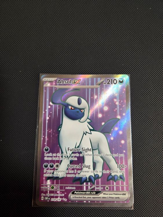 Pokémon Obsidian Flames - Absol ex 214/197 (Neu (gemäss Beschreibung ...