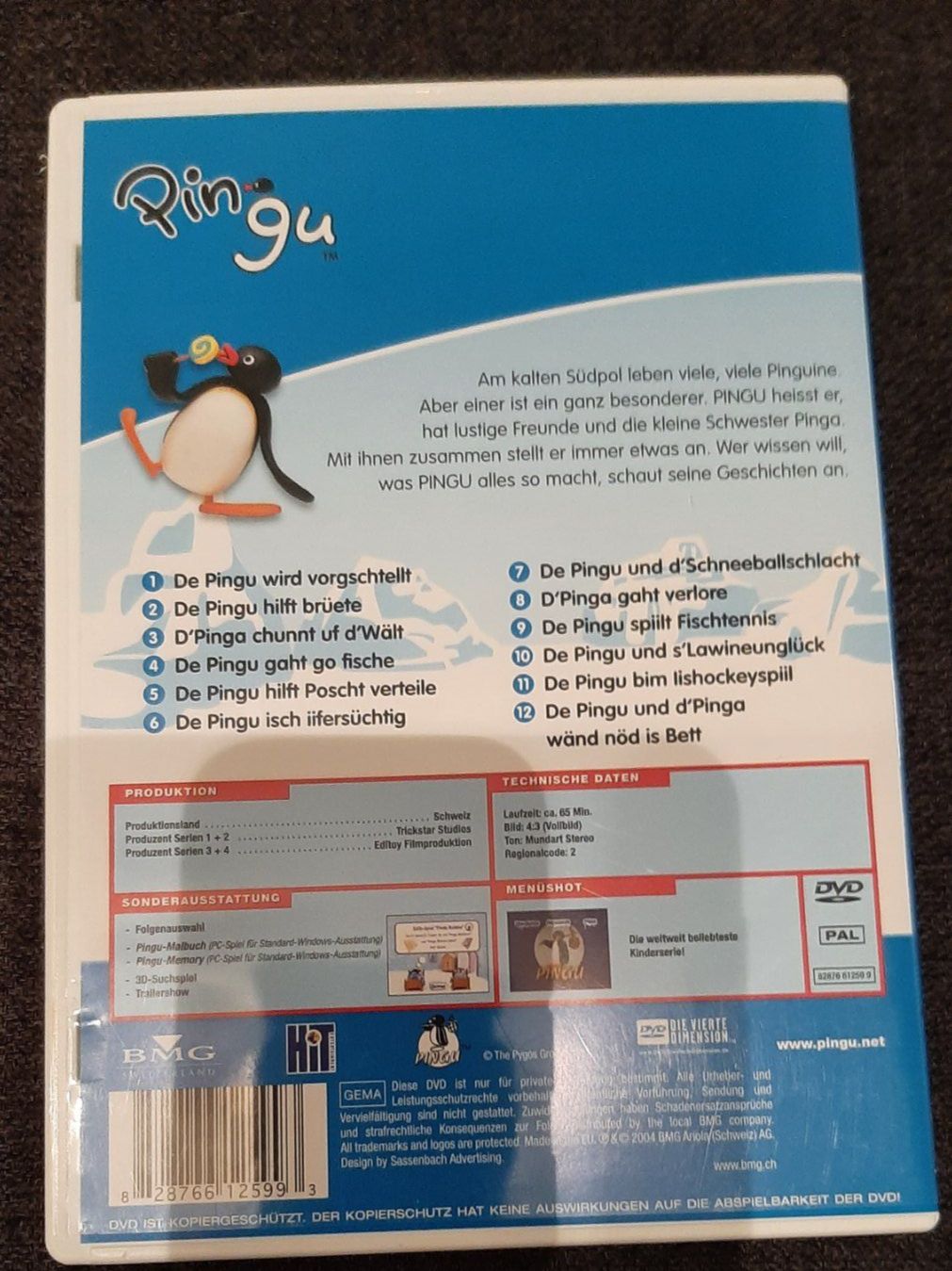 PINGU DVD-Sammlung mit 5 Stück ab 1.- (Gebraucht) in Rothenthurm für ...