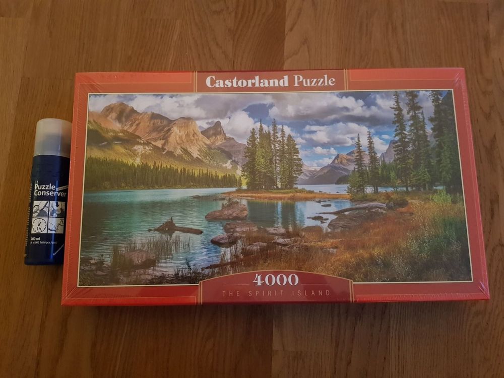 NEW 4000 Teile Puzzle inkl. gratis Kleb (Neu und originalverpackt) in ...