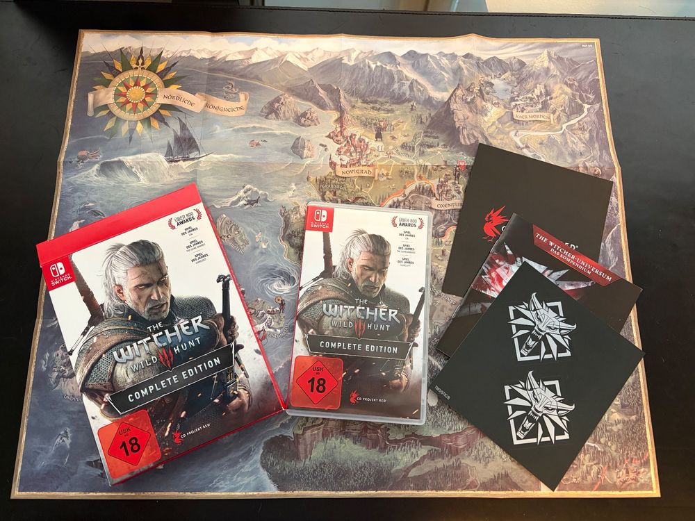 The Witcher 3 Wild Hunt Complete Edition für Nintendo Switch (Gebraucht ...