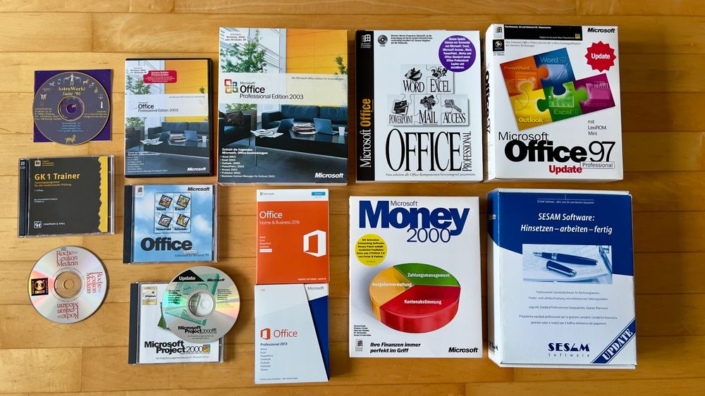 Software für Sammler - Office Paket (Gebraucht) in St. Gallen für CHF 1 ...