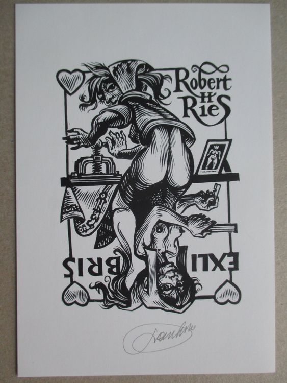 Ex Libris Erotik - Frank Ivo Van Damme signiert | Kaufen auf Ricardo