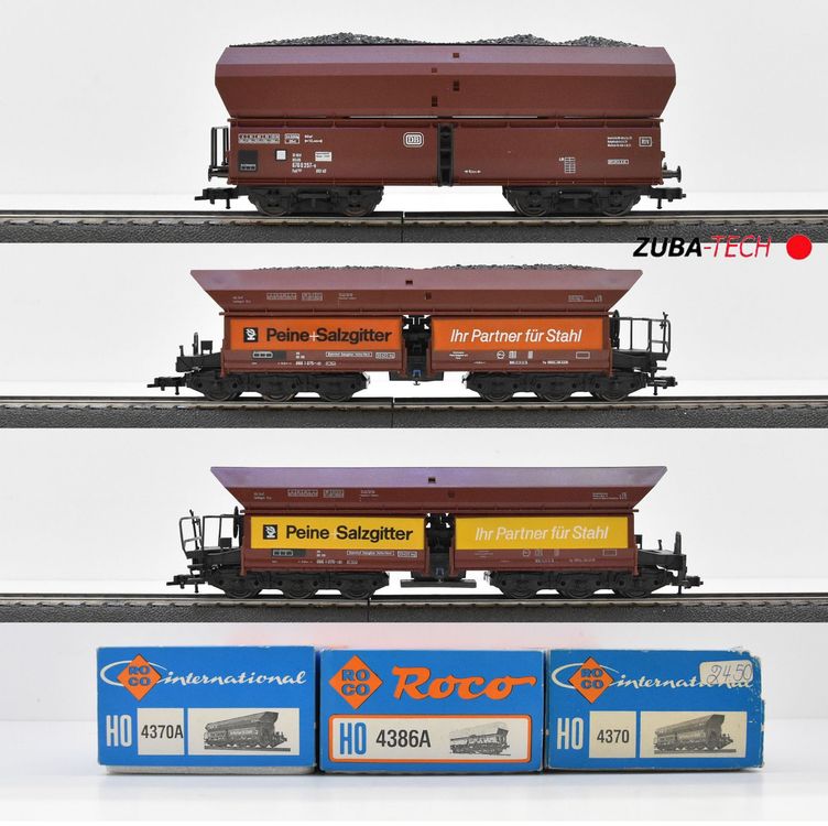 3x Roco Selbstentladewagen DB H0 GS mit OVP | Kaufen auf Ricardo