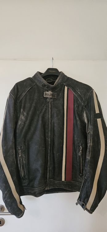 Triumph Raven 2 Motorradjacke Leder XL (Neu (gemäss Beschreibung)) in ...