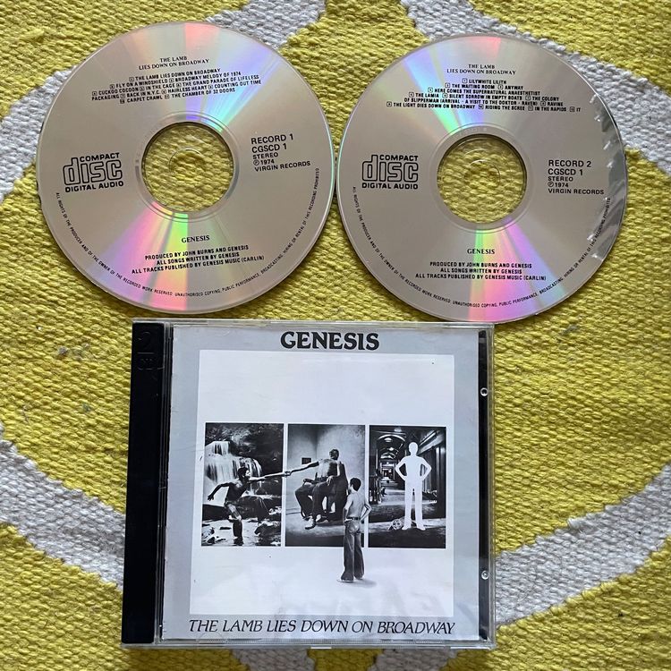 GENESIS-2CD THE LAMB LIES DOWN ON BROADWEY | Kaufen auf Ricardo