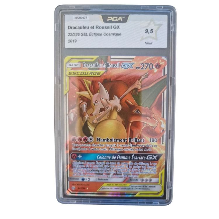 Dracaufeu Roussil GX Eclipse Cosmique PCA 9.5 Pokémon | Kaufen auf Ricardo