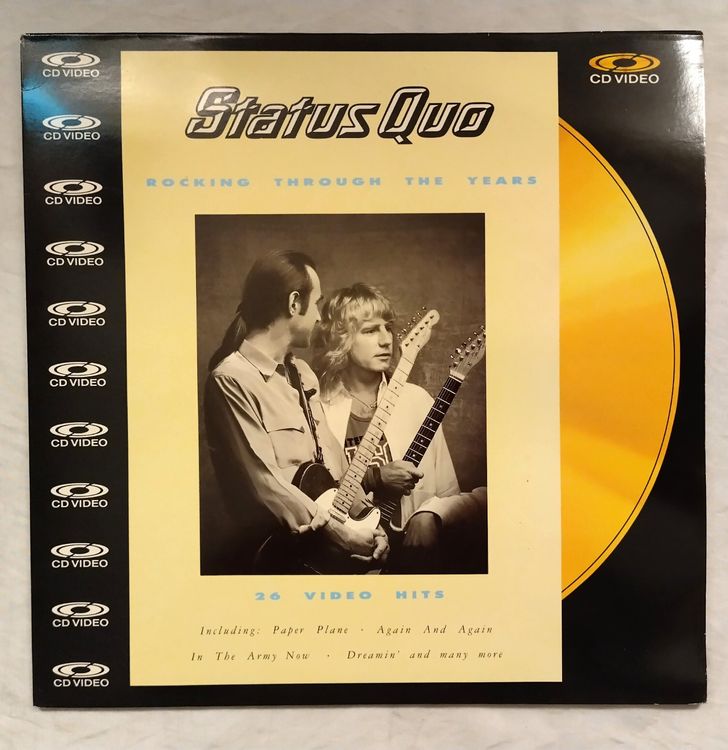 Status Quo - Rocking Through The Years / Laser Disc 1986 (Gebraucht) in ...