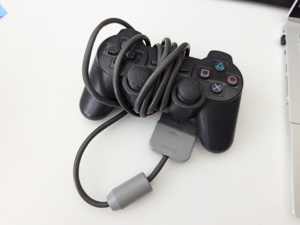 Official Black Controller Sony PS1 Playstation SCPH-1200 | Kaufen auf ...
