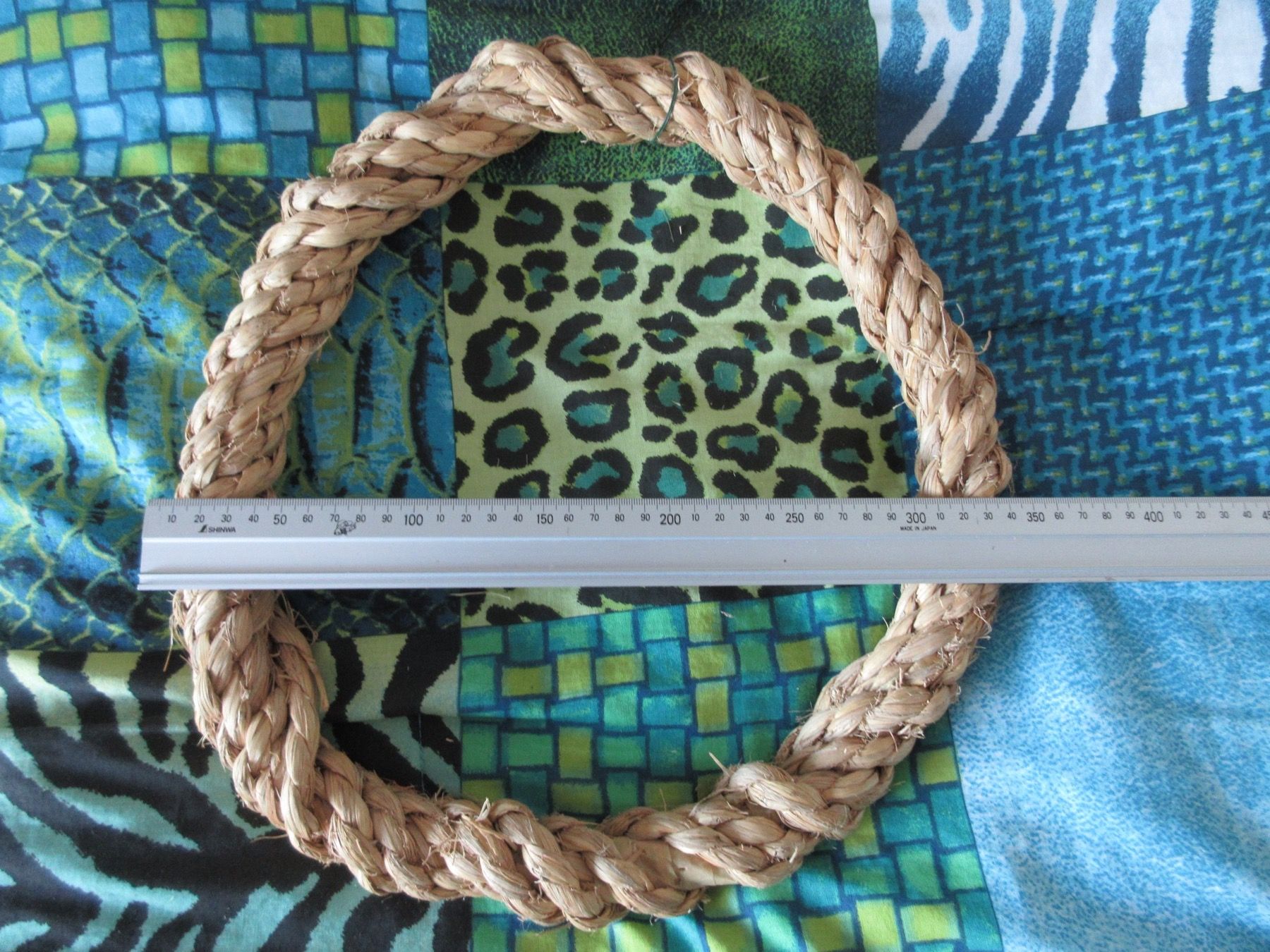 Kranz Ostern, Stroh gedreht, leer, Türkranz, Reif, 35 cm (Gebraucht) in ...