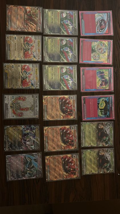 Pokémon 28 cartes Paradox Rift / Temporal Forces EN Mint. (Gebraucht ...