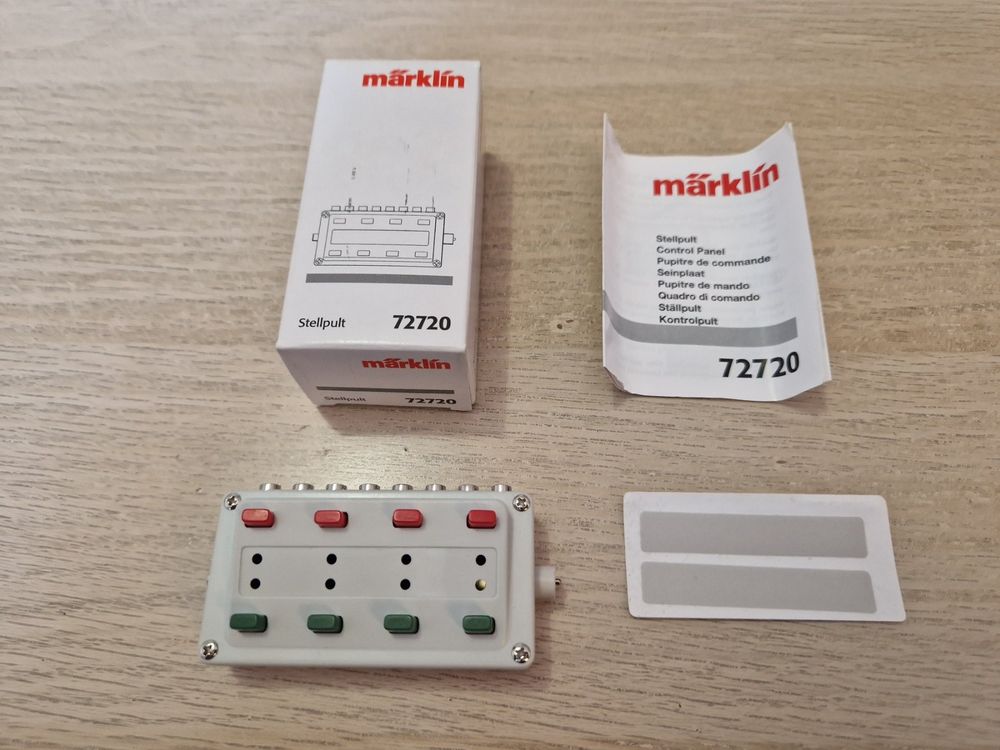 Märklin 72720 Stellpult OVP NEU (Neu und originalverpackt) in St-Aubin ...