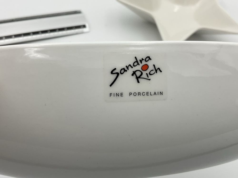Sandra Rich Porzellan Schale Set, Winter Deko Idee (Gebraucht) in Baar ...