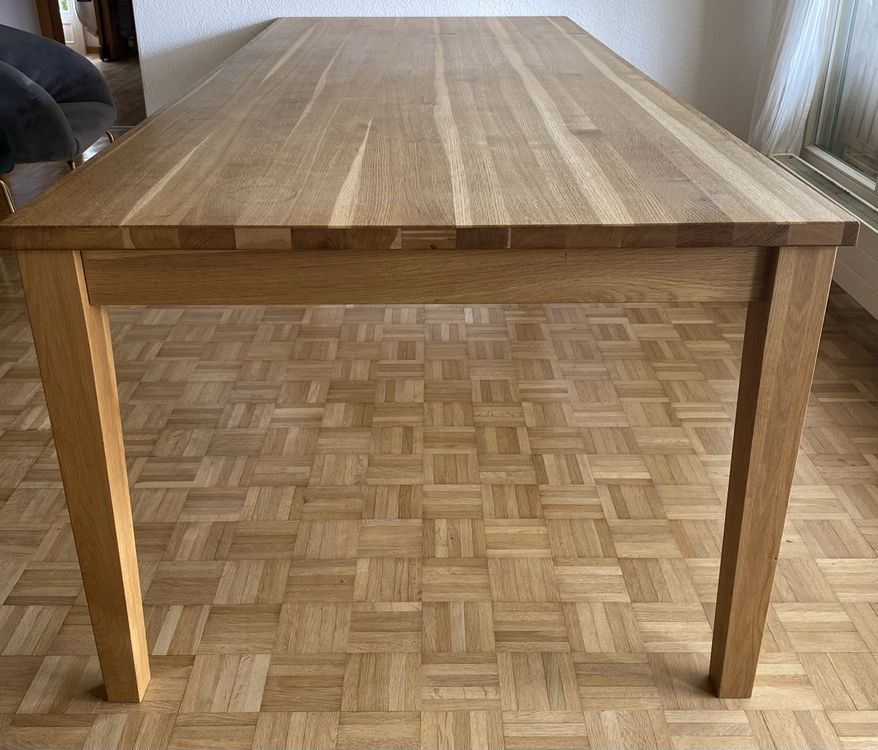 Tisch Massivholz Eiche 2.40m | Kaufen auf Ricardo
