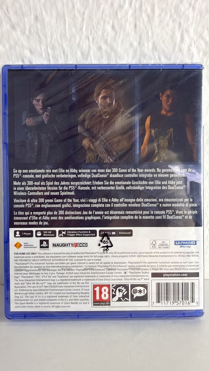 ! BRAND NEW ! The Last of Us Part II Remastered - PS5 - NEW! (Neu und ...