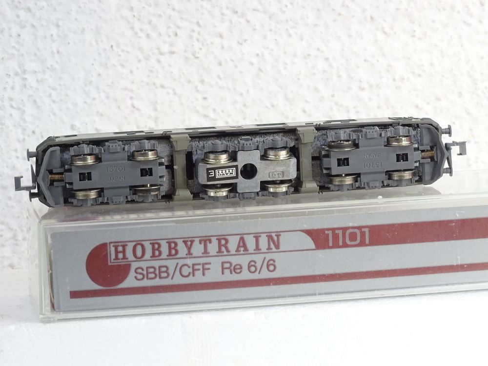 Hobbytrain 1101 Elektrolok Re6/6, SBB, 11681, Spur N, OVP (Gebraucht ...