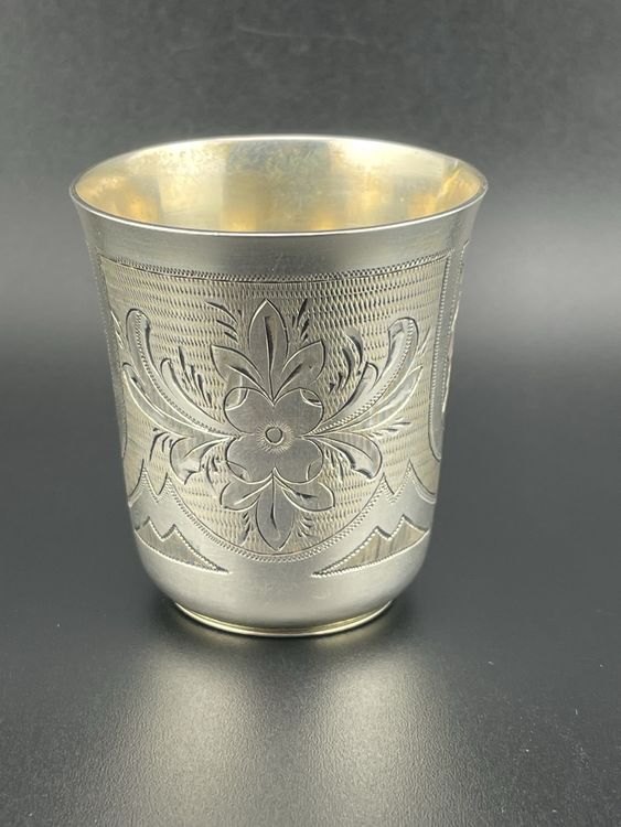 Silber 875/84 Zolotnik - Russland 1878 - Antiker Wodkabecher (Gebraucht) in Genève für CHF 50 ...