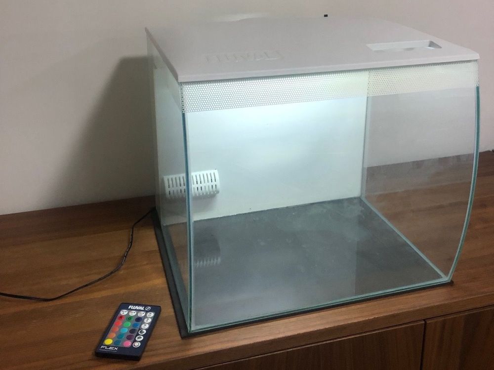 Fluval Flex Aquarium Set 34 Liter (Gebraucht) in für CHF 50 – nur Abholung auf Ricardo kaufen
