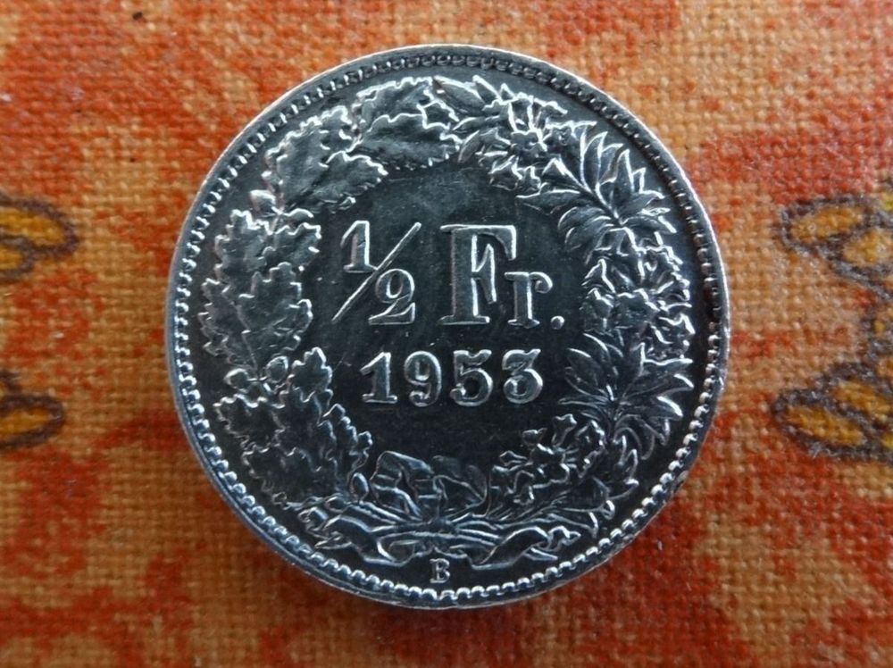 1/2 Fr. 1953 | Kaufen auf Ricardo