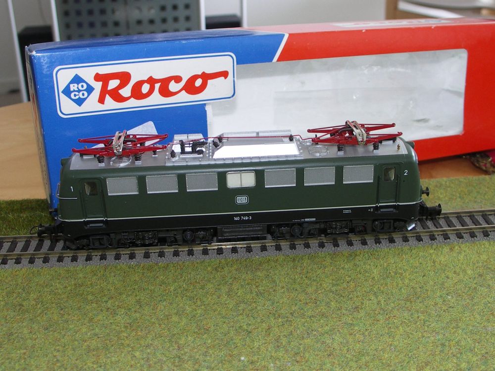 Roco H0= DC 43421 Lokomotive DB E140 *1625* (Neu (gemäss Beschreibung ...