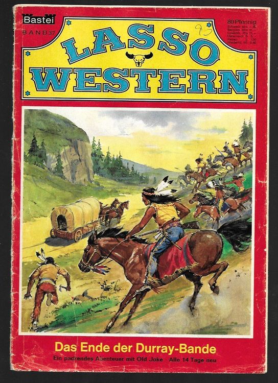 Lasso Western Comic, Bd 37, Bastei Verlag 1967 (Gebraucht) in ...