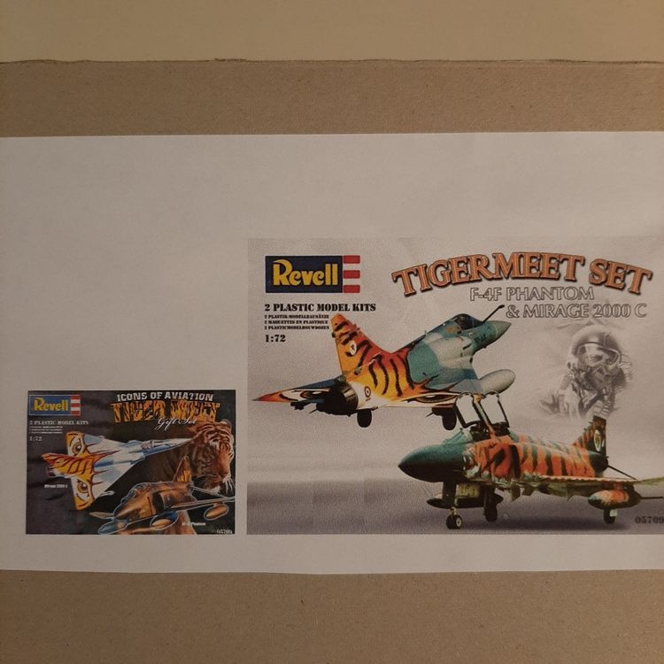 2536/69 ... Tiger Meet Set Mirage + Phantom ... Revell 05709 (Neu ...