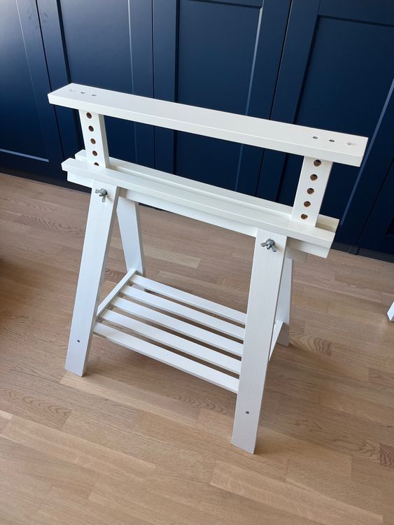 Ikea Tischbock Mittback weiss (zwei mal) | Kaufen auf Ricardo