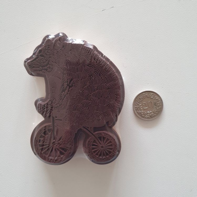 Stempel - Bär auf Rad (Neu und originalverpackt) in für CHF 3 – mit ...