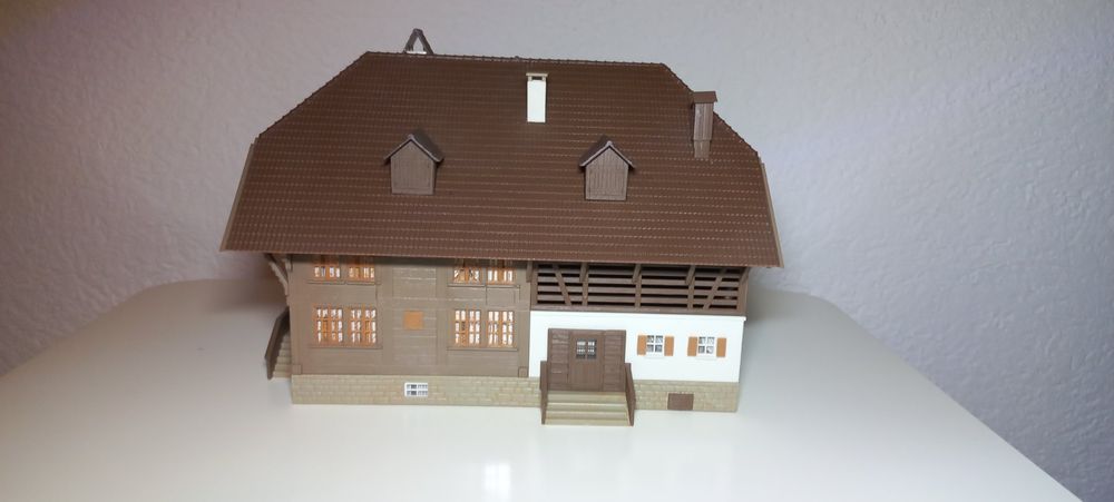 Kibri 8056 H0 1:87 Landgasthof zum Bären zusammengebaut (Gebraucht) in ...