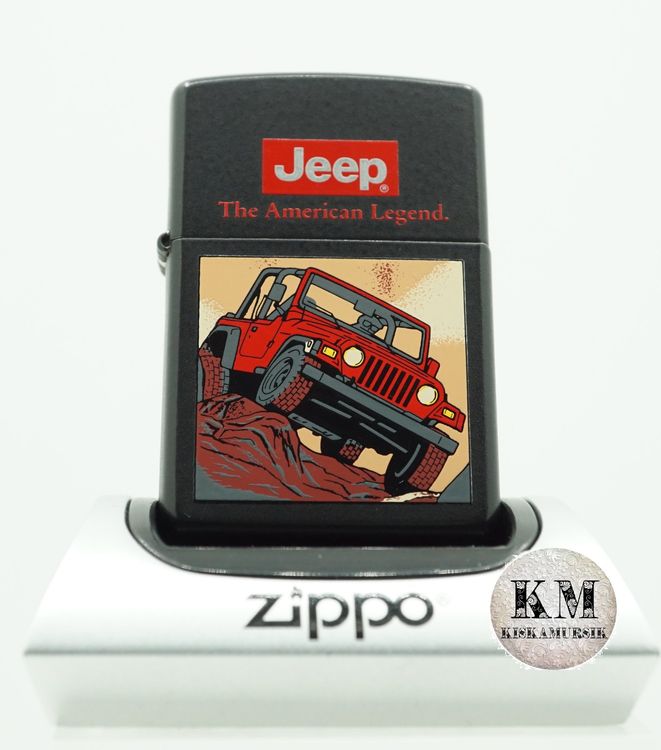 ZIPPO® JEEP - THE AMERICAN LEGEND - PRINT - 2017- UNGEZÜNDET | Kaufen auf Ricardo
