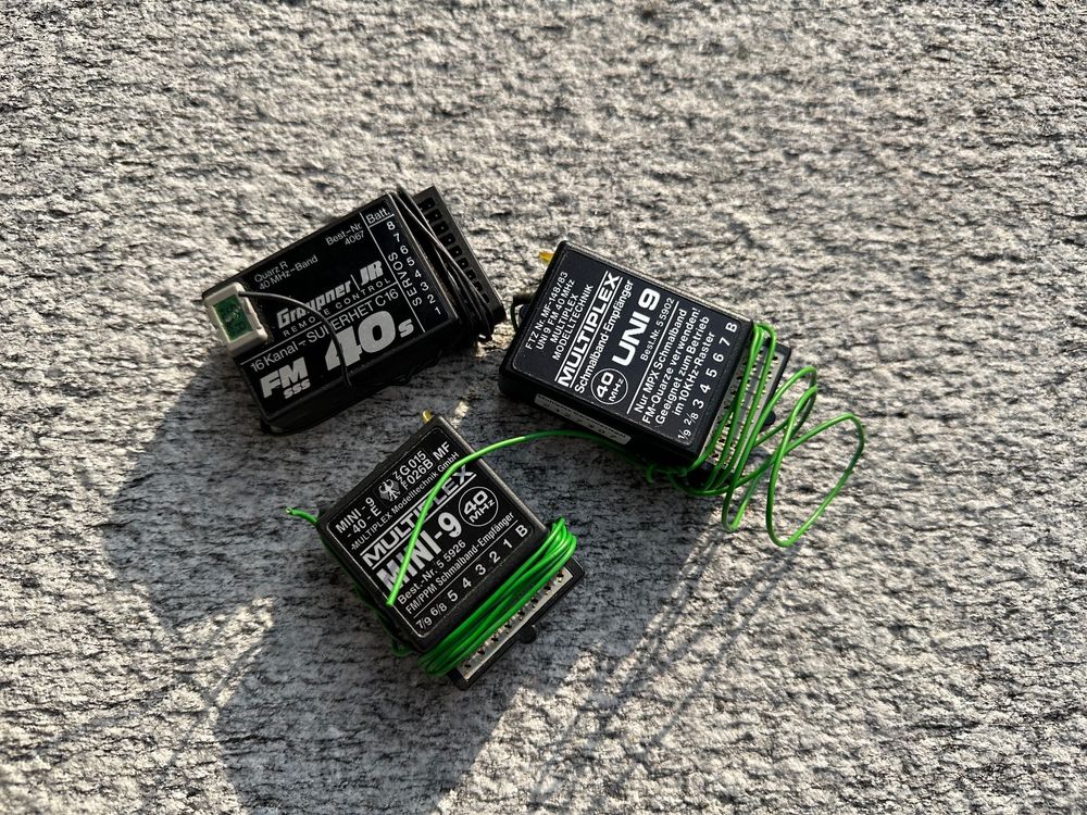 Graupner + multiplex vintage Empfänger 40mhz | Kaufen auf Ricardo