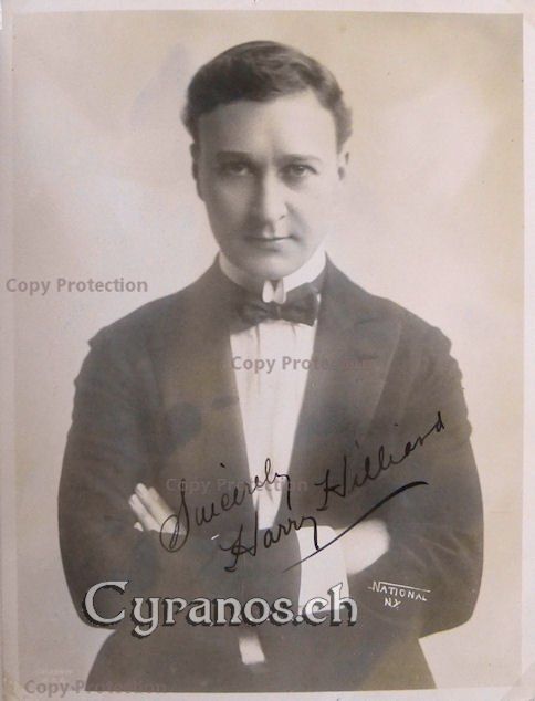 Harry Hilliard (1886-1966) Schauspieler - Autogramm (Gebraucht) in ...