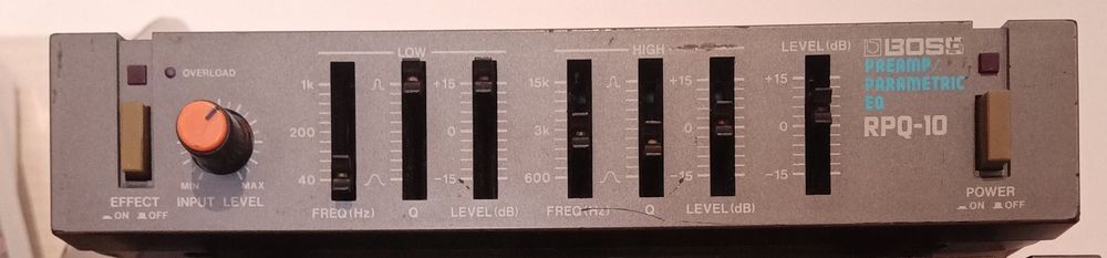Boss RPQ-10 Preamp - Parametric equalizer (Gebraucht) in Bellinzona für ...